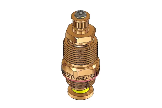 Enware 1/4 Turn Rising Jumper Valve Stuffing Box Assembly Cold ...