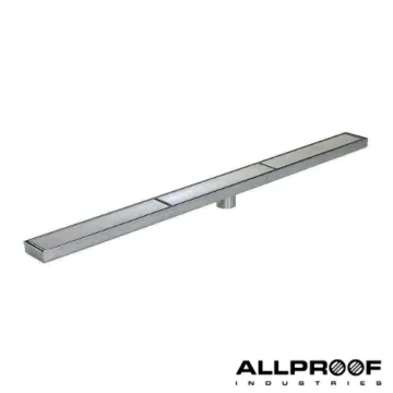 Allproof Vision Stainless Steel Shower Channel Tile Insert | Bentons ...