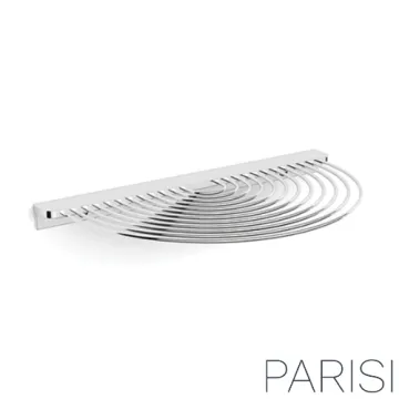 PARISI Quadro Semi Circular Wire Shelf - (NE160) | Bentons Specify