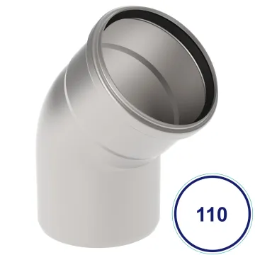 EUROPIPE 110MM X 45 BEND 820.045.110 S | Bentons Specify