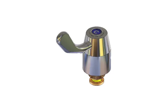 Enware 1/4 Turn Rising Jumper Valve Stuffing Box Assembly with Handle ...